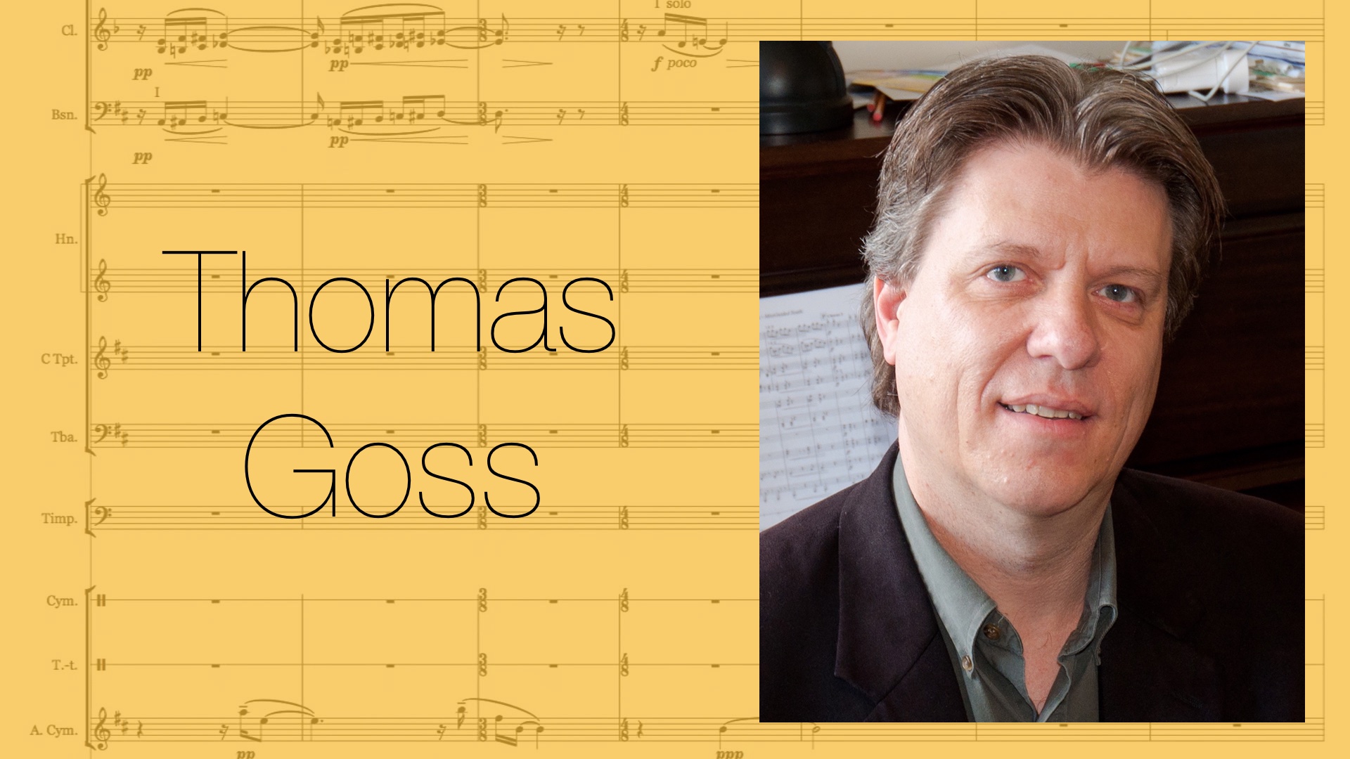 Thomas Goss - Academy of Scoring Arts